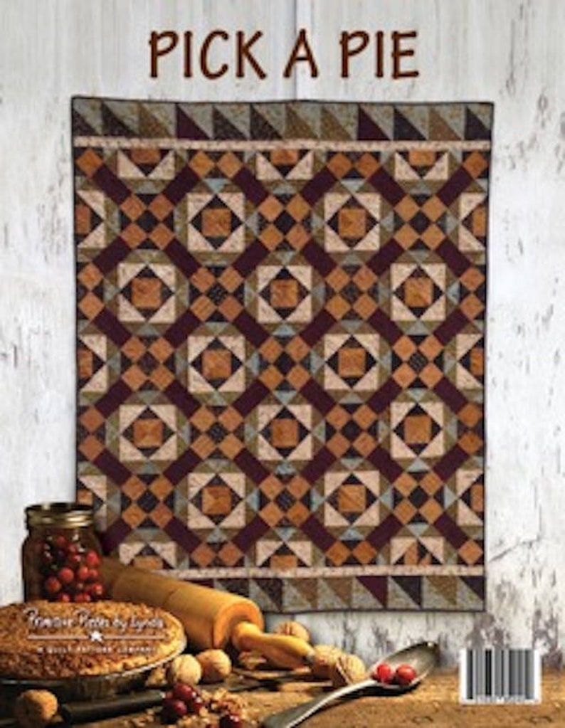 Pattern: pick a Pie Quilt Pattern by Primitive - Etsy