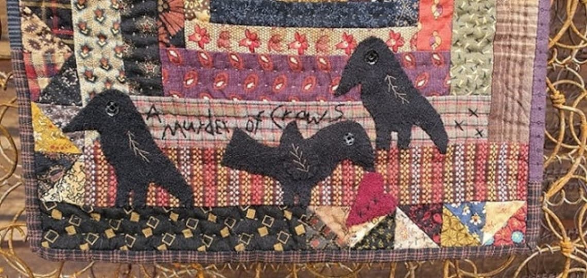 E-pattern (PDF) Downloadable - Primitive Appliqué Quilt Called "a ...