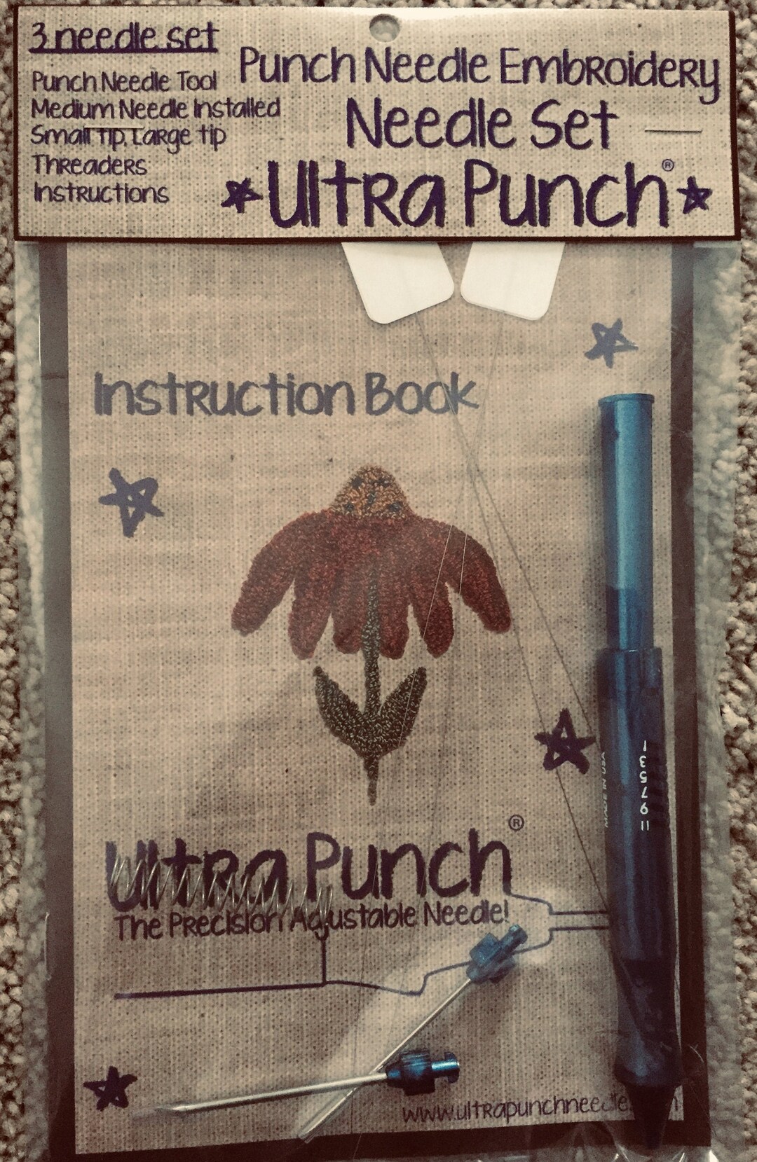 Punch Needle: Ultra Punch Tool Set With 3 Needles Small - Etsy Canada