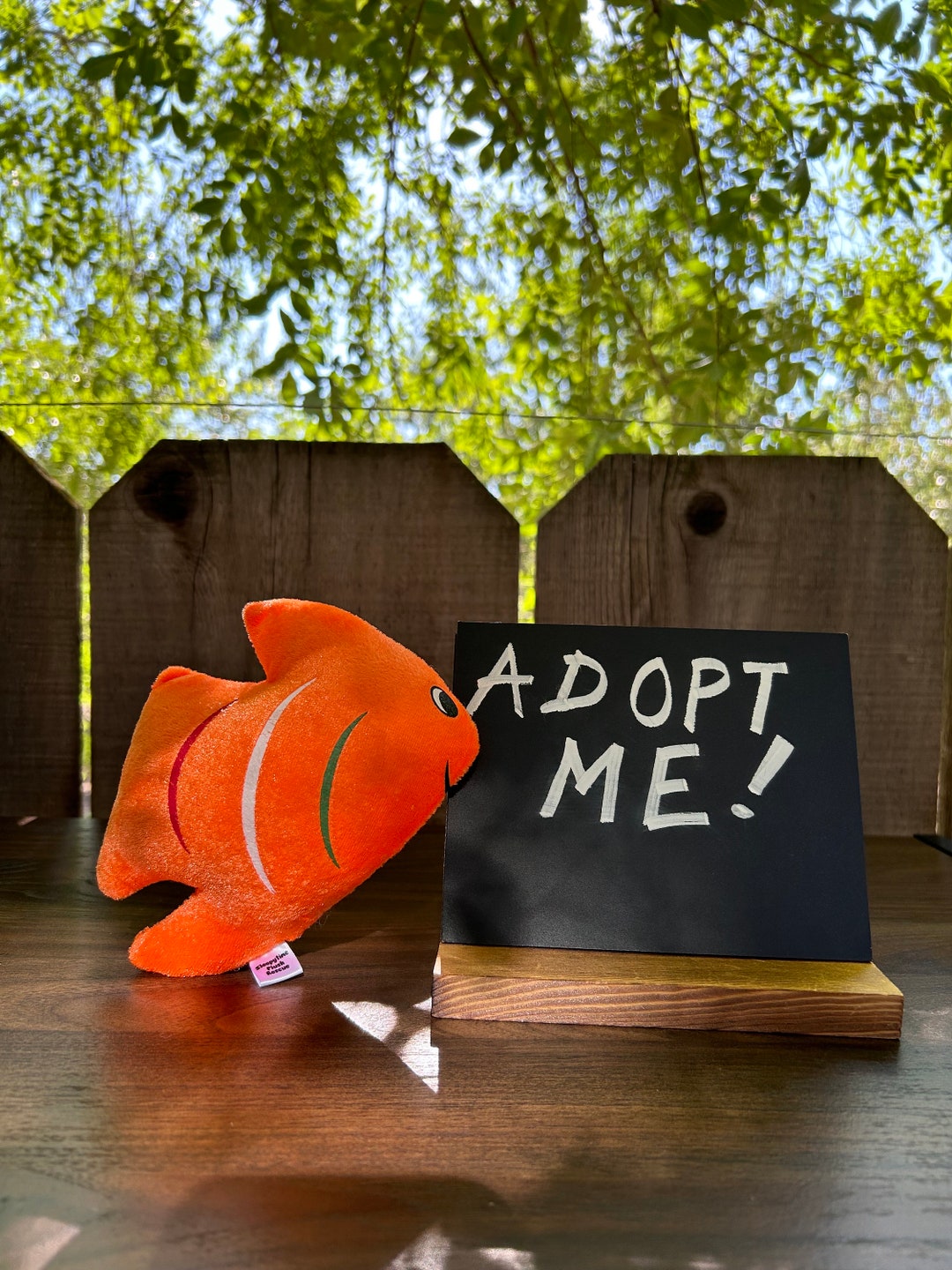 Small Rescue Plush - Gillis the Fish - Etsy