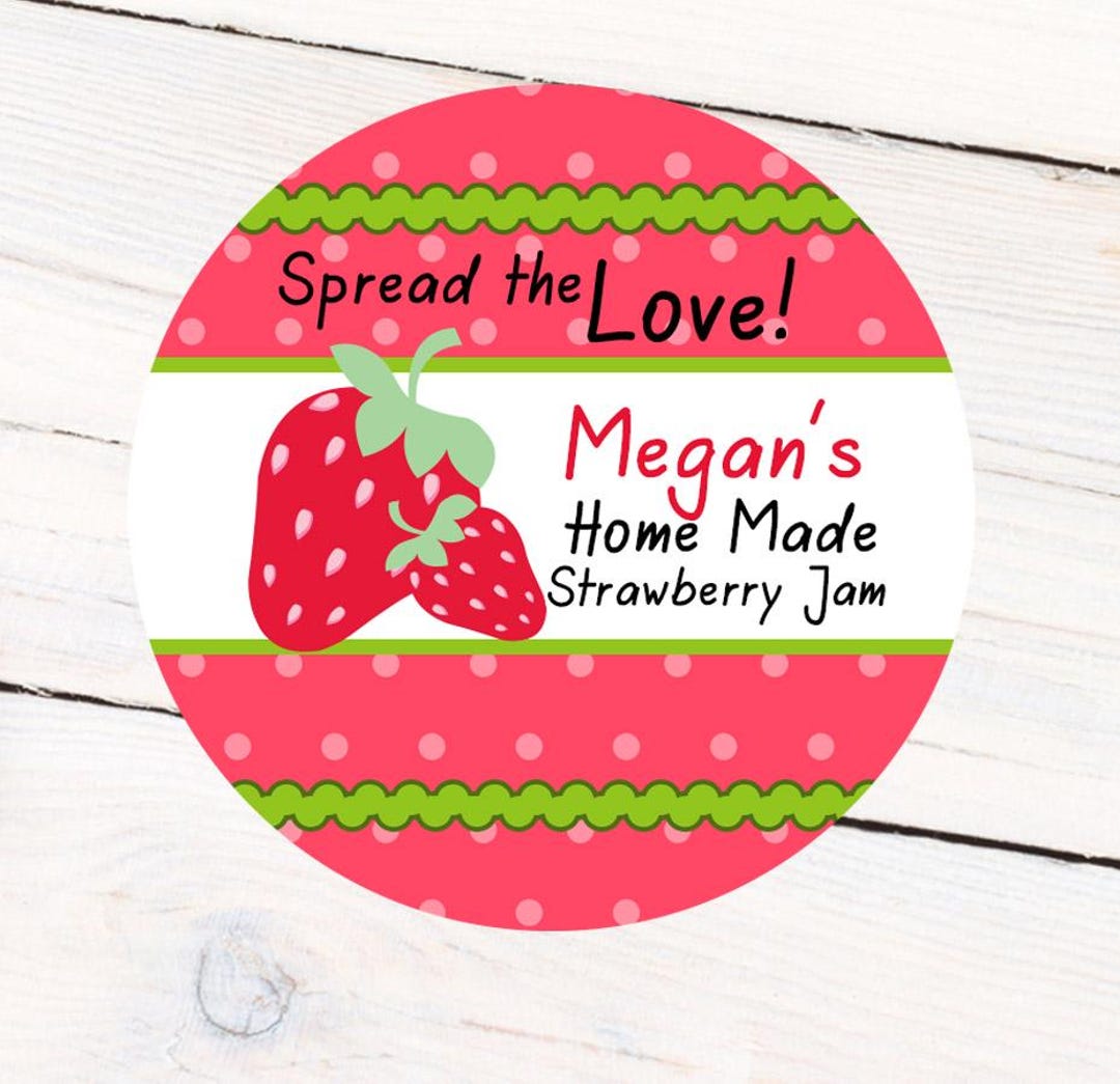 From the Kitchen of Labels | Personalized Home Made Stickers ...