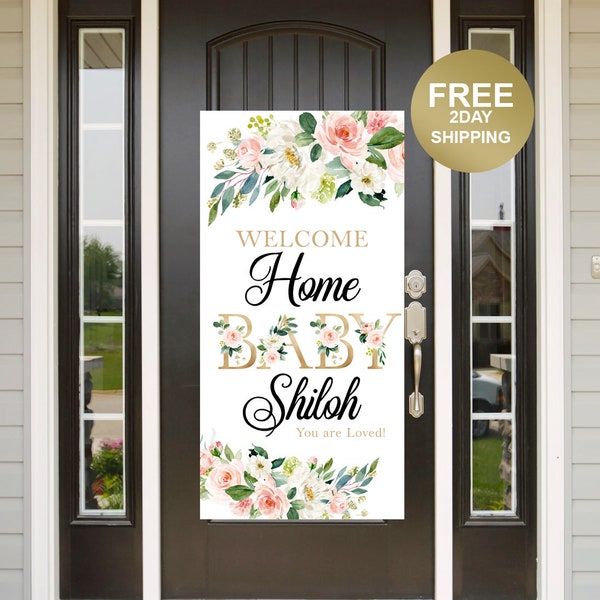 Personalized Welcome Home Baby Banner - Etsy