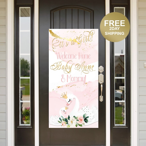 Baby Girl Banner - Etsy