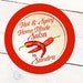 Personalized Stickers Home Made Salsa | Salsa Personalized Labels ...