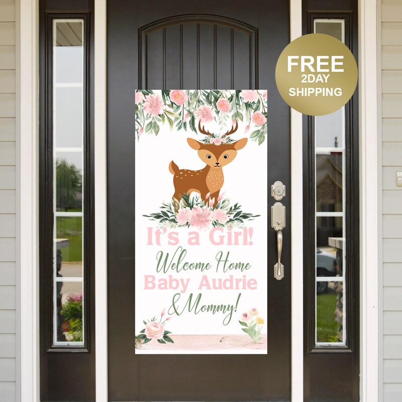 Baby Girl Banner - Etsy