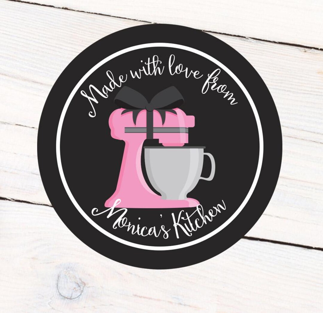 From the Kitchen of Labels | Personalized Home Made Stickers | Baked ...