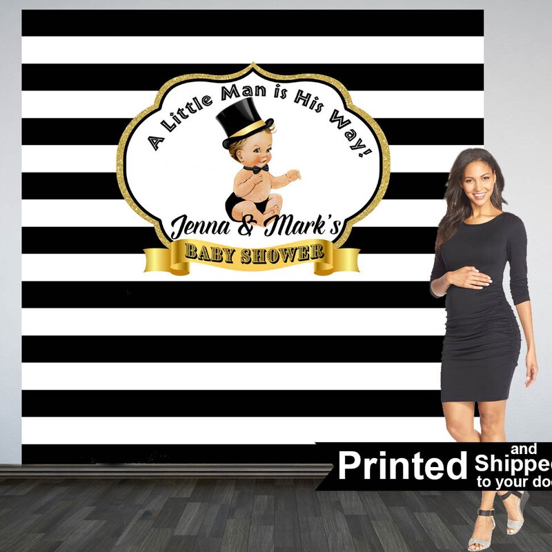 Little Man Backdrop - Etsy