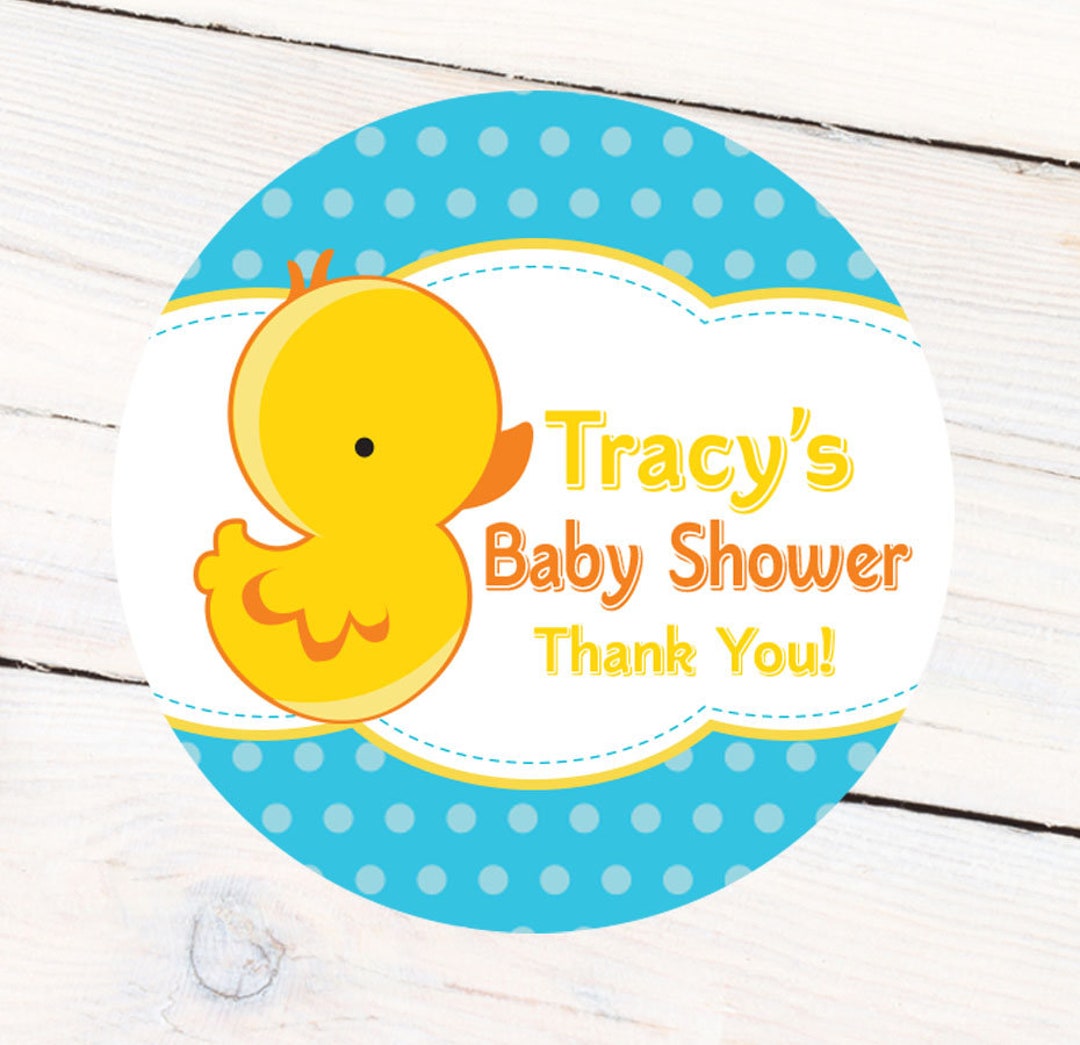 Baby Shower Labels | Personalized Sticker | Baby Shower Personalized ...
