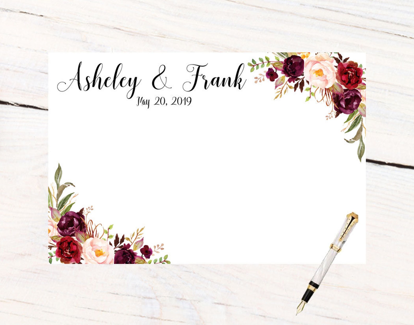 Wedding Guest Sign in Board Wedding Guest Book Alternative - Etsy