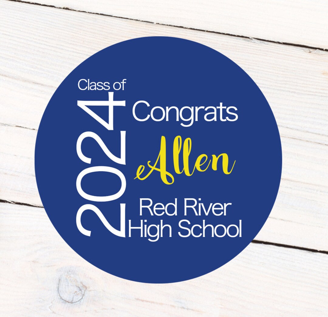 Graduation Labels | Personalized Grad Stickers | Grad Labels ...