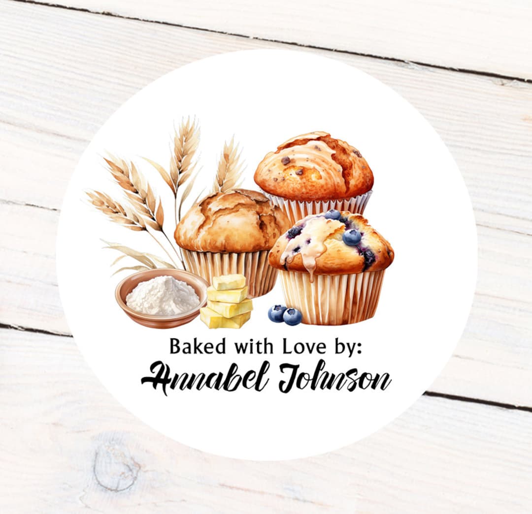 From the Kitchen of Labels | Personalized Home Made Stickers | Baked ...