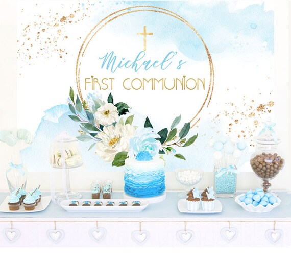 First Communion Buffet Menu