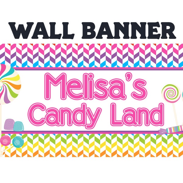 Candy Land Decor - Etsy