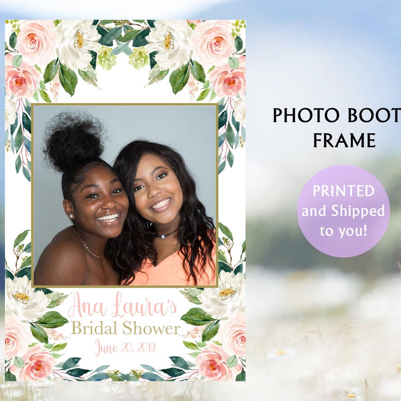 Floral Selfie Frame - Etsy