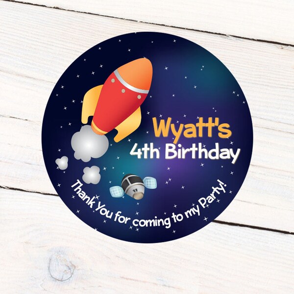 Outer Space Labels - Etsy