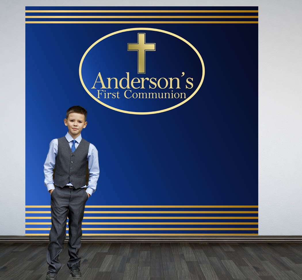 Backdrops & Props Party Supplies Paper & Party Supplies Holy Communion ...