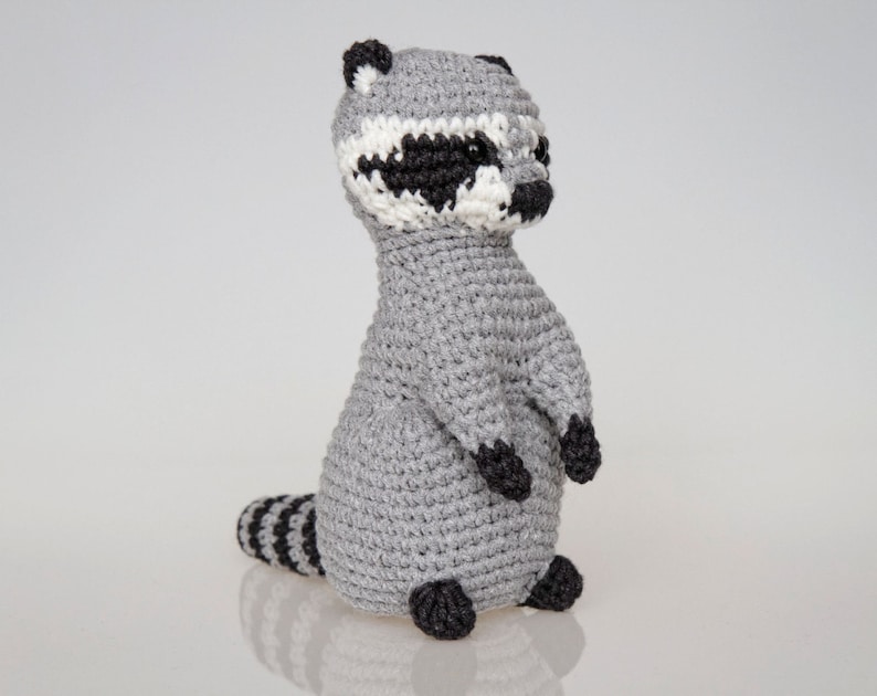 Raccoon Amigurumi Pattern Raccoon Crochet Pattern Home - Etsy