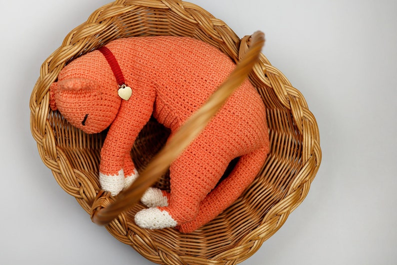 Dreaming Cat Amigurumi Pattern Crochet Sleeping Kitten - Etsy