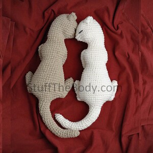 Rub-my-belly Seamless Cat Amigurumi Crochet Pattern. Make a Great ...