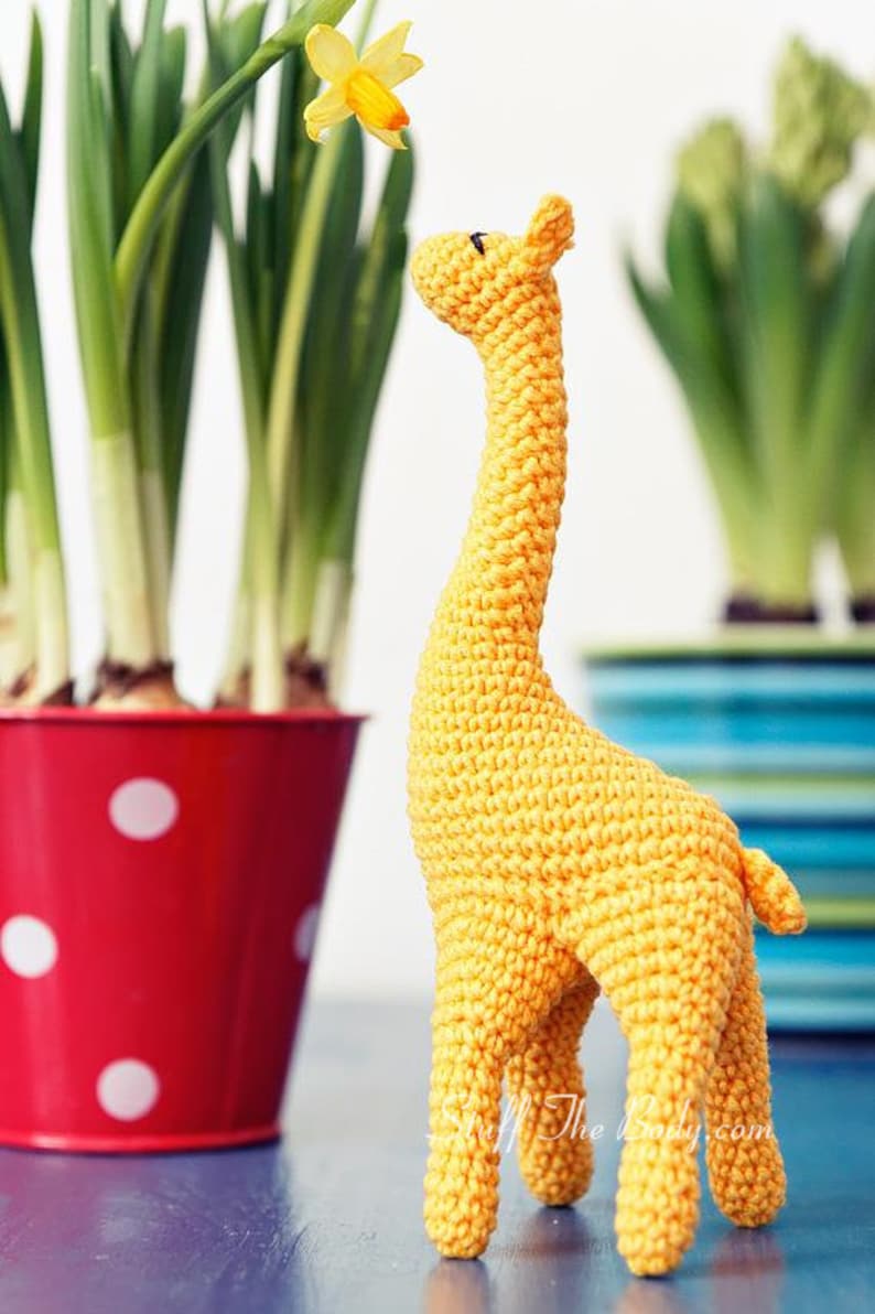 Miss Giraffe Crochet Pattern Giraffe Amigurumi Pattern Toy - Etsy