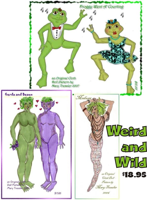 PDF Digital Download Original Design Dolls Cloth Doll - Etsy