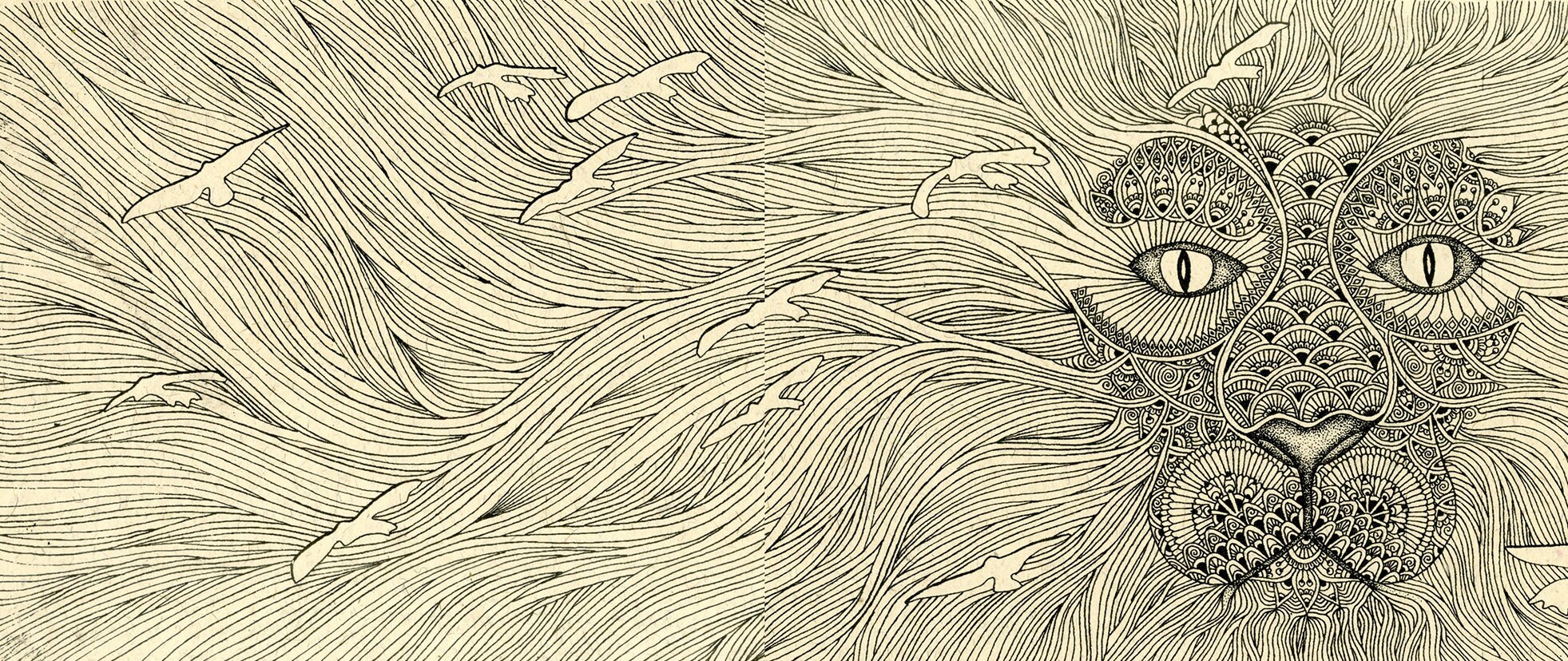 Lion Print. Lion Art Print. Lion Screen Print. Screen Print by Quantum ...