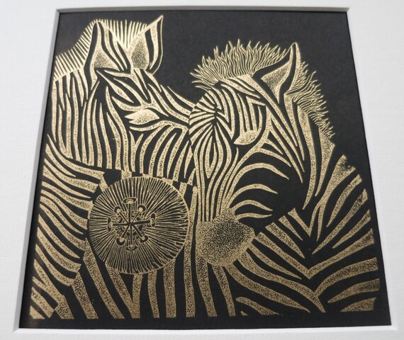 Zebra Print. Zebra Drawing. Zebra Illustration by Quantum | Etsy