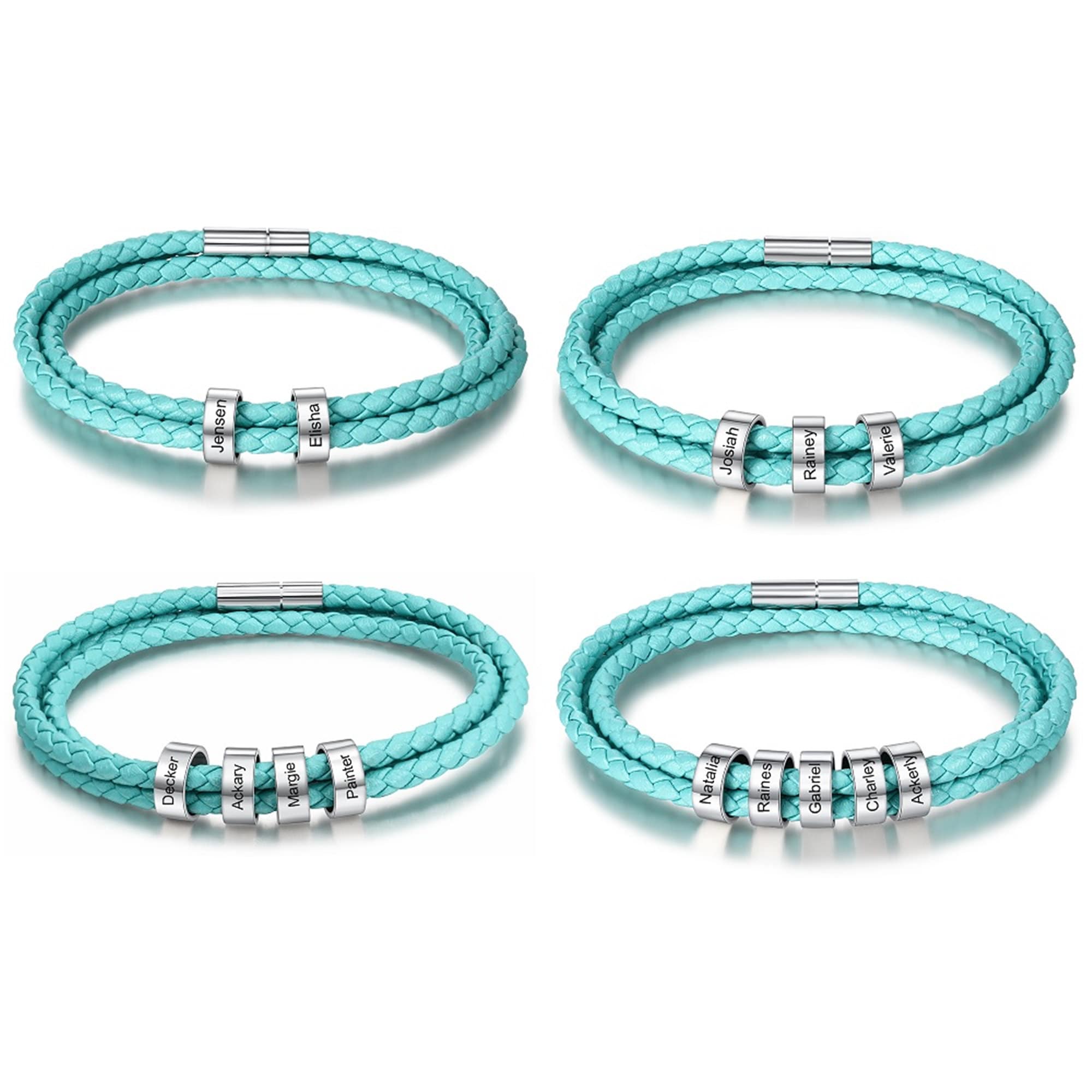 Custom Family Names Bracelet Personalization Engrave Love | Etsy