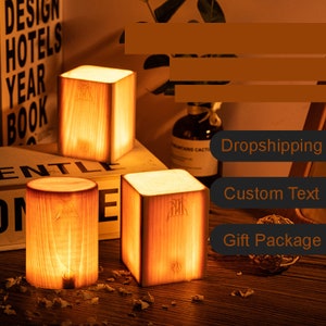 Personalized Text/logo Lamp Custom Photo Night Light Rechargeable ...