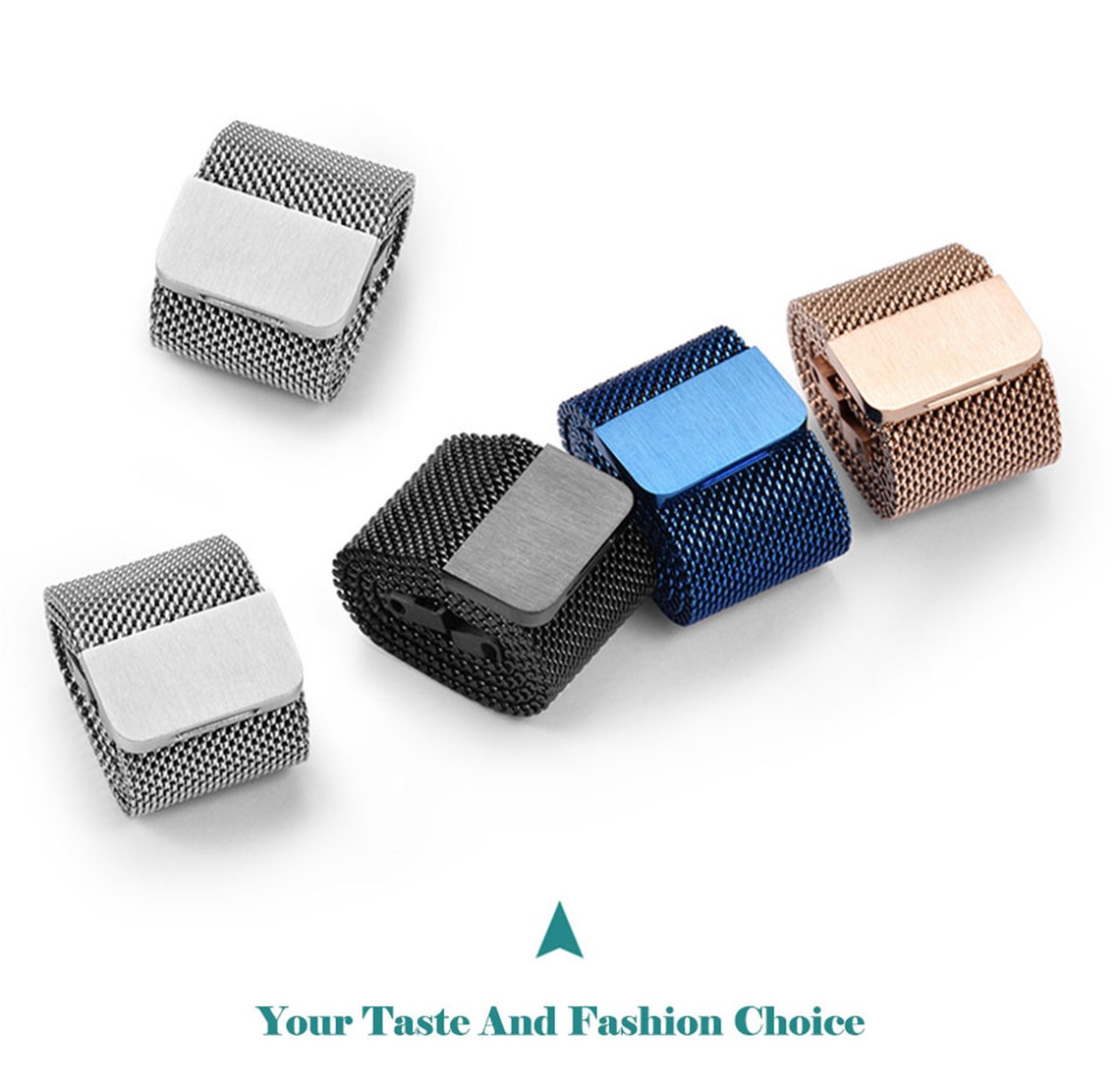 Personalized Milanese Band Strap 42mm/38mm Engrave Milanese | Etsy