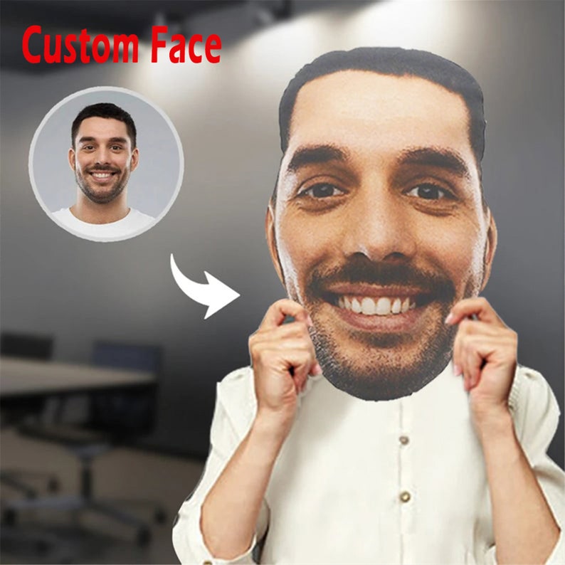 Personalized Photo DIY Portrait Cushion Custom People Pillow | Etsy