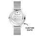 Personalized Image Watch Custom Photo & Calendar Watch Milanese Strap ...