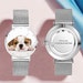 Personalized Photo Watch Custom Photo Name Watch Milanese Strap Watch ...