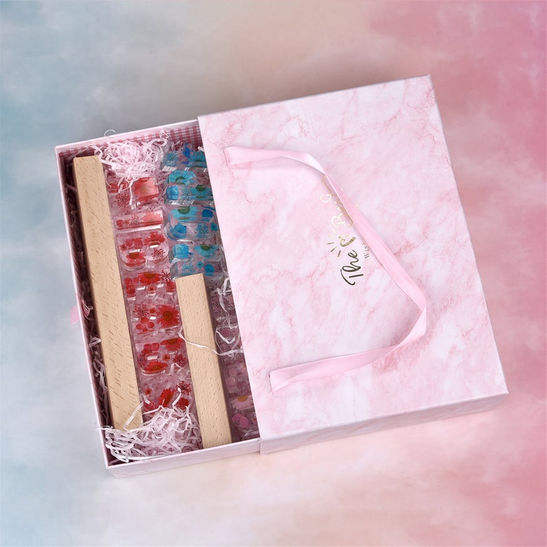 Personalization Dried Flower Light Resin Name LED Night Light - Etsy