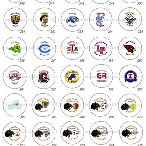 1 Inch Designs on Buttons - Etsy