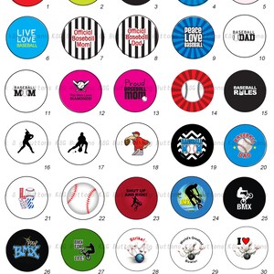 1 Inch Designs on Buttons - Etsy