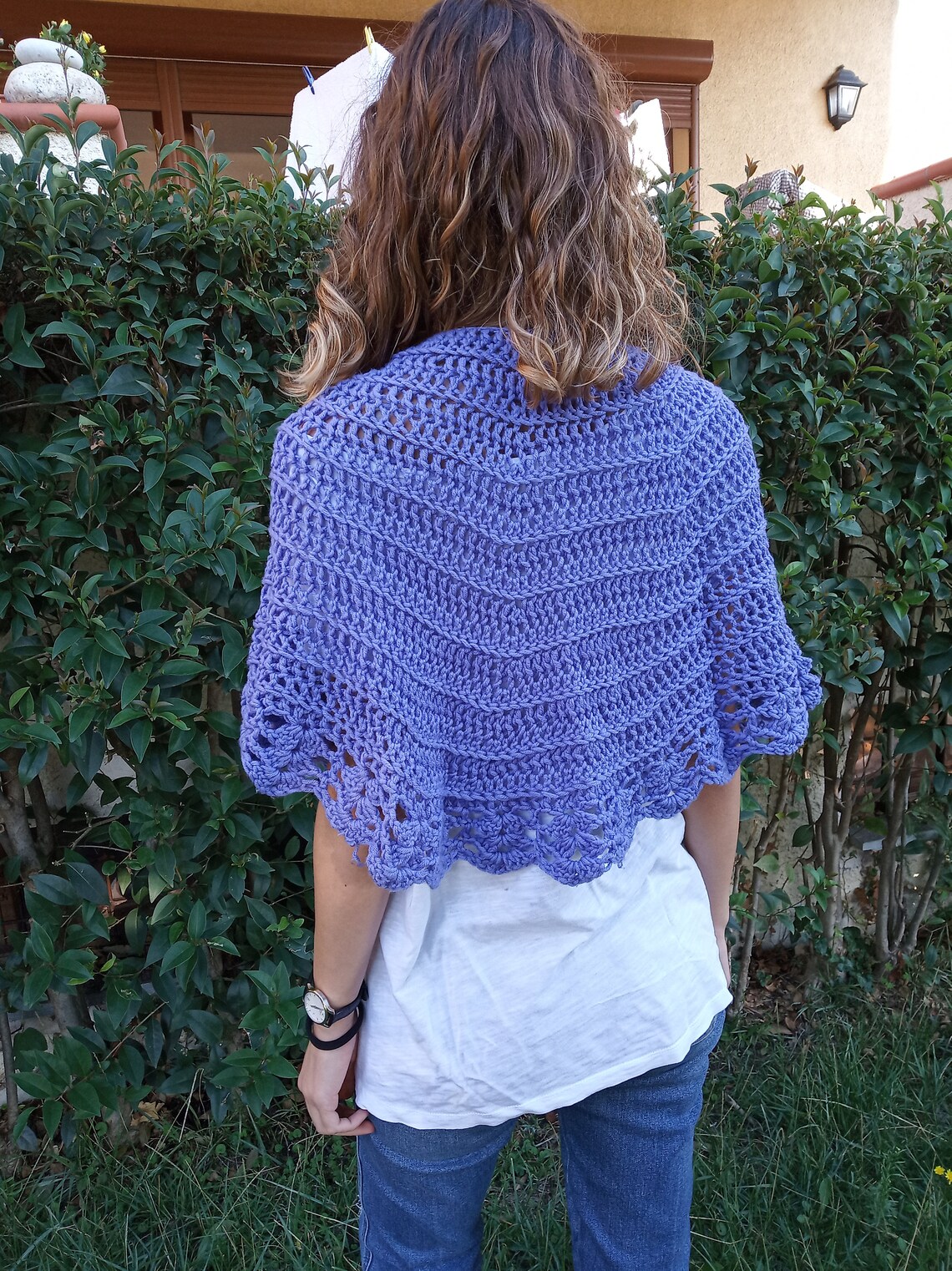 CROCHET PATTERN - Cosy Shawl - Crochet Easy Shawl - Beginner Crochet ...