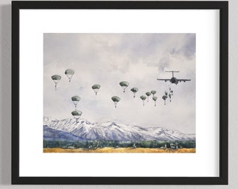 Airborne Paratroopers Military Army Special Forces Military Inspired ...