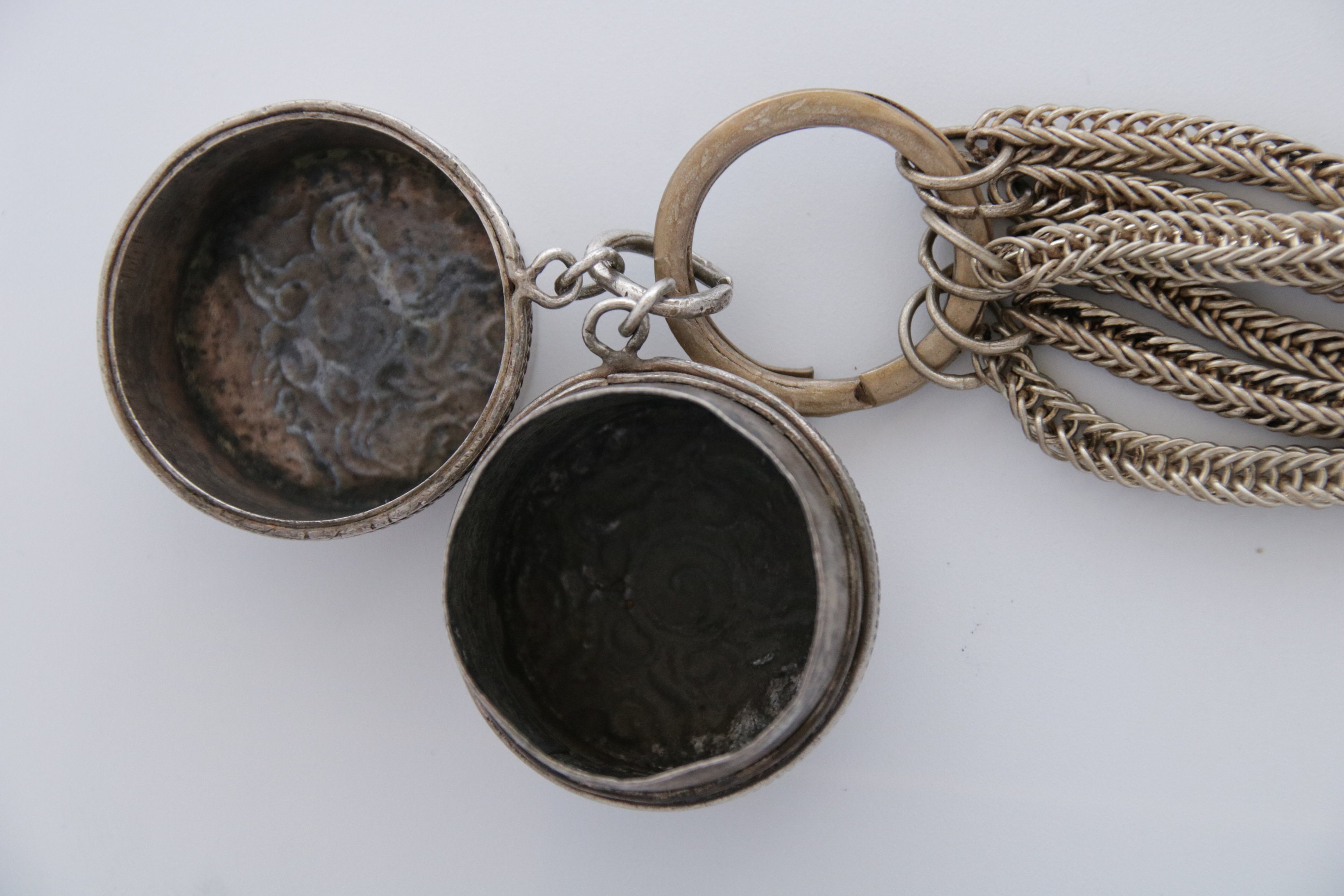 Vietnamese Opium Necklace Antique Silver Vietnamese Opium Box | Etsy