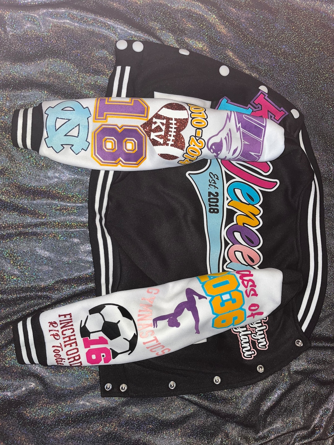 Full Sleeve Multi Color Custom Letterman Varsity Jackets for Kids and Adults - Etsy