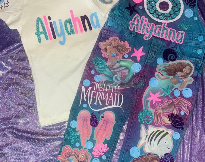 Editable Birthday Party Invitation Mermaid Party Girls Birthday Under ...