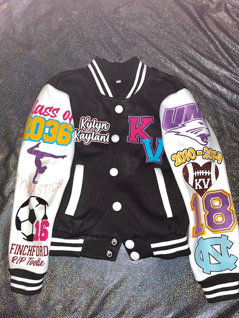 Full Sleeve Multi Color Custom Letterman Varsity Jackets for - Etsy