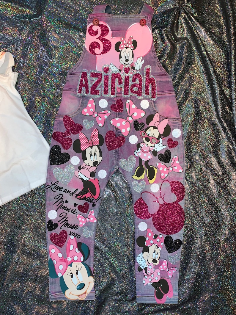 OVERALLS Birthday Overalls Custom Denim Birthday Outfit - Etsy