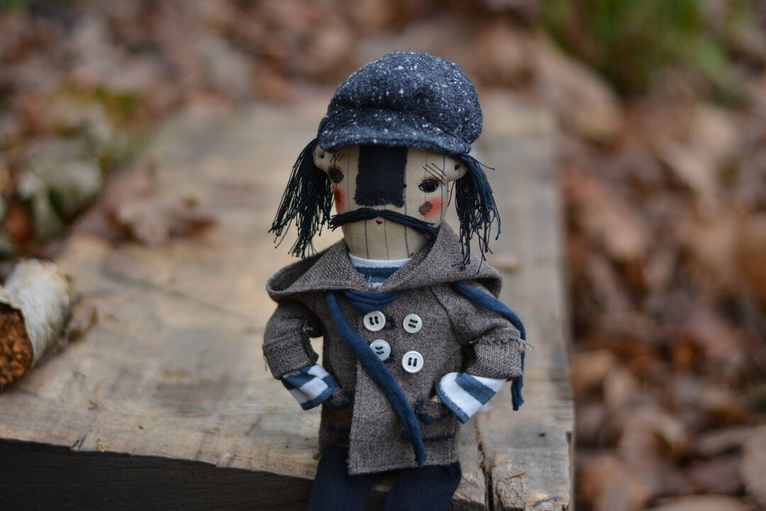 Boy With White Hair - Pixie Elf Doll - Woodland Boy - Elf Doll ...