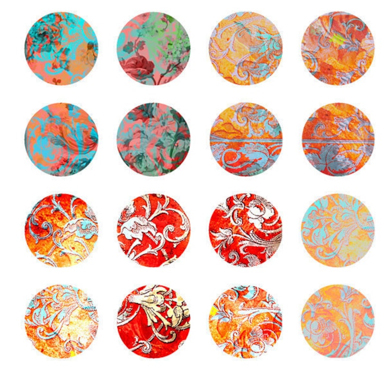 Circle Luminescent Ceramic Decals Enamel Decal Fusible - Etsy