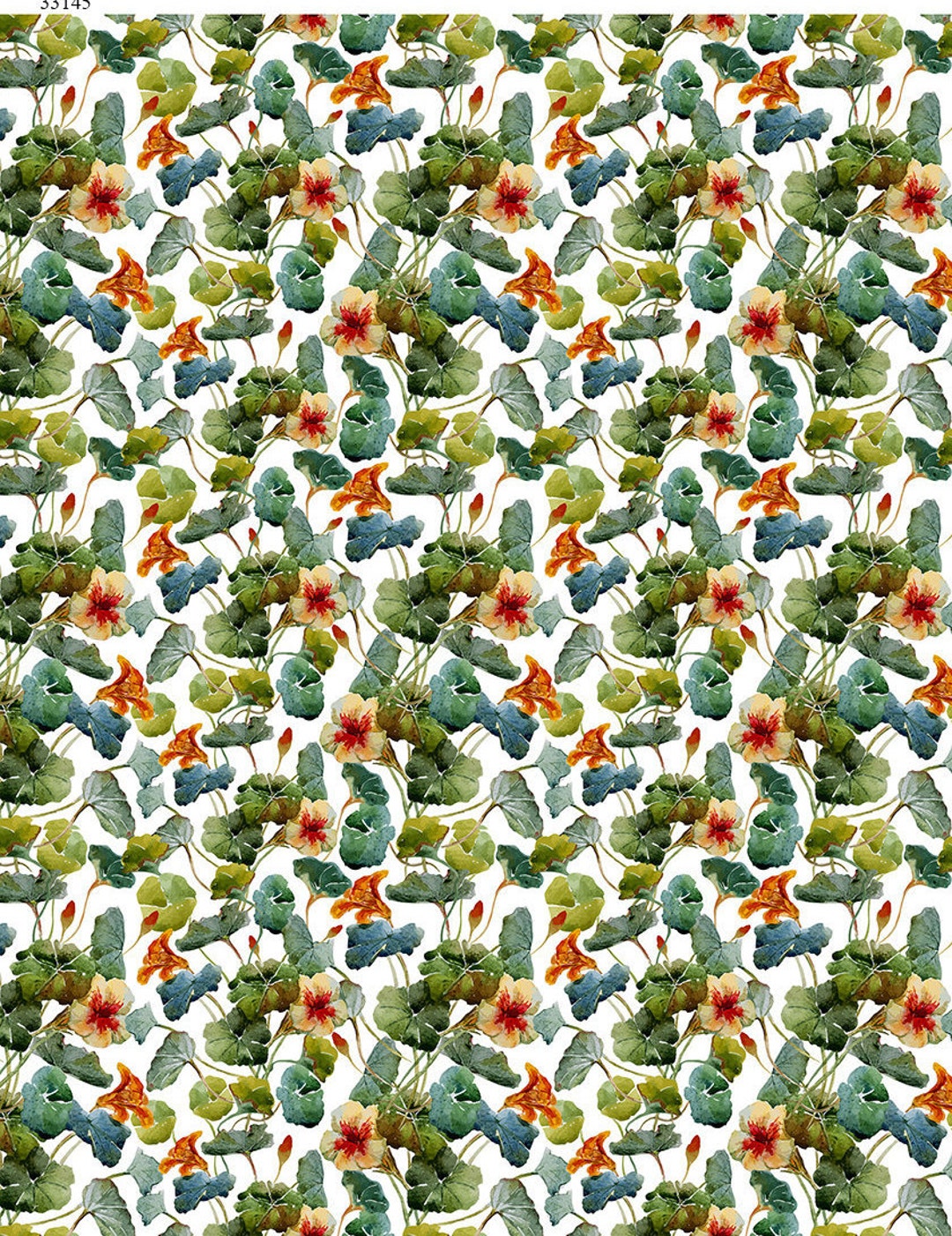 Clutter of Leaves - Ceramic Decals- Enamel Decal - Glass Decal- 33145 ...