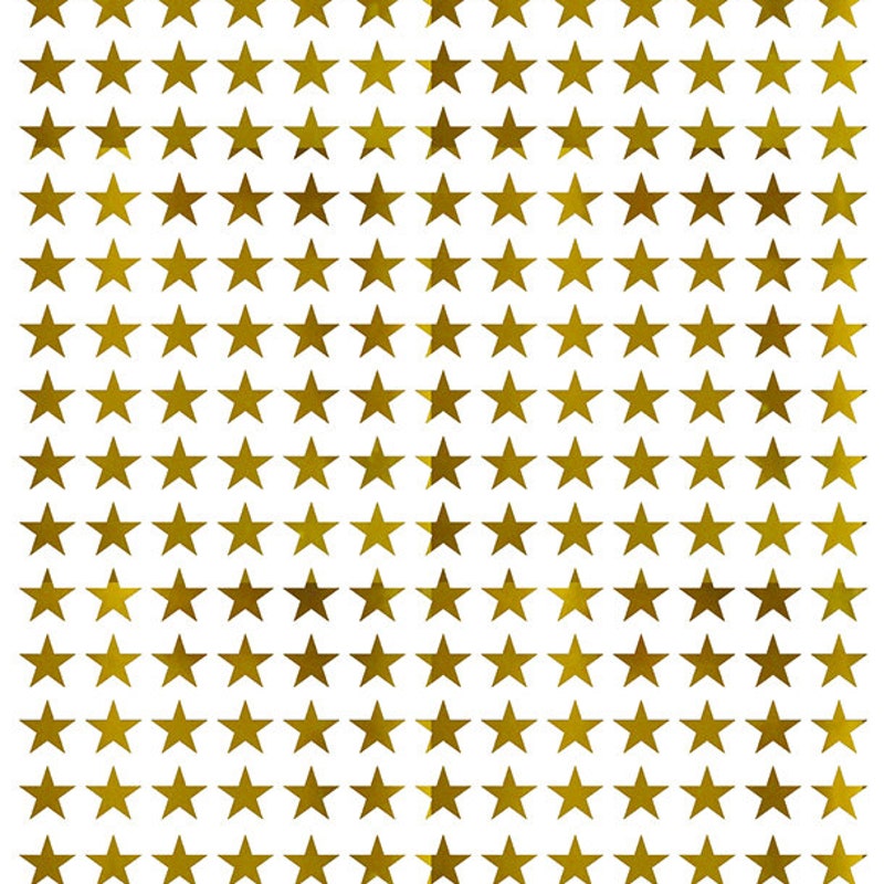 Gold Star Decal - Etsy