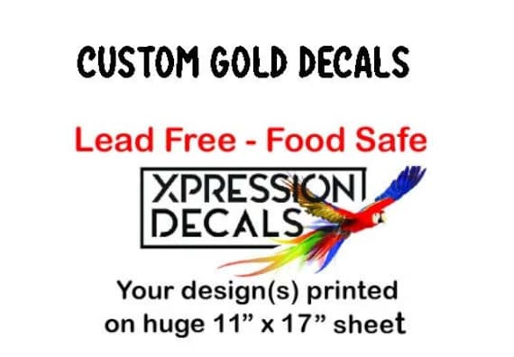 Custom Ceramic Decals