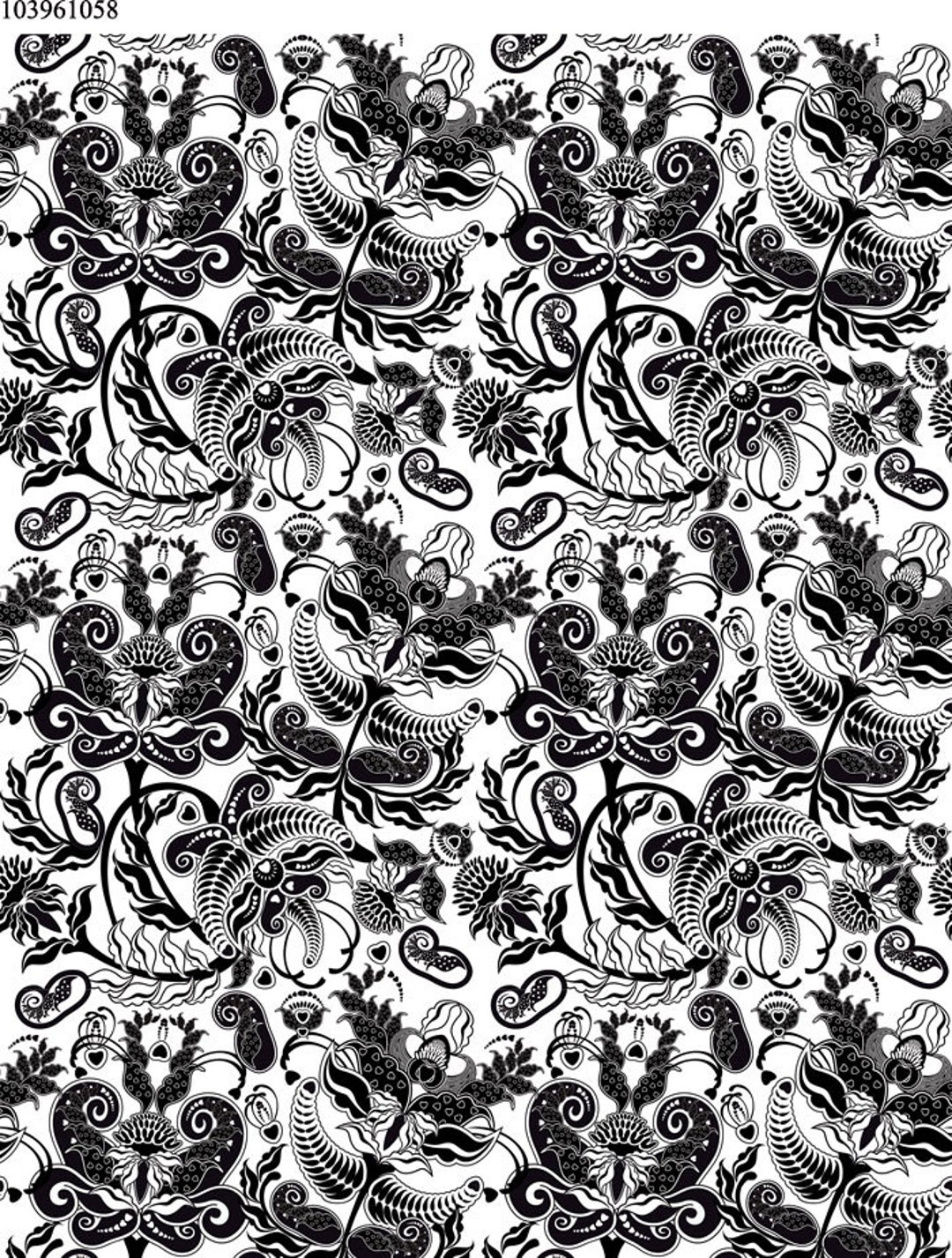 Toile Seamless - Ceramic Decals- Enamel Decal - Fusible Decal - Glass ...