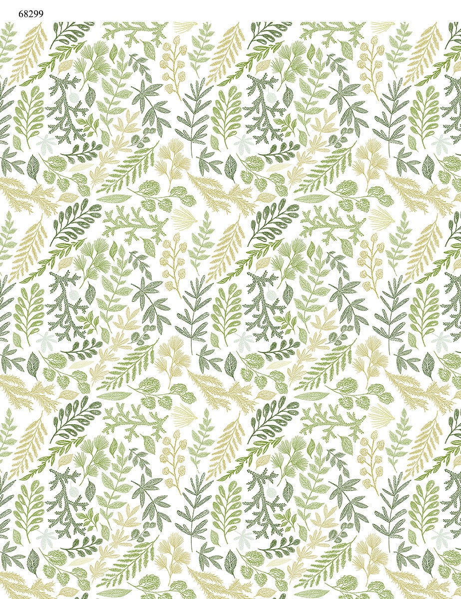 New Seamless Leaves Ceramic Decals Enamel Decal Fusible - Etsy